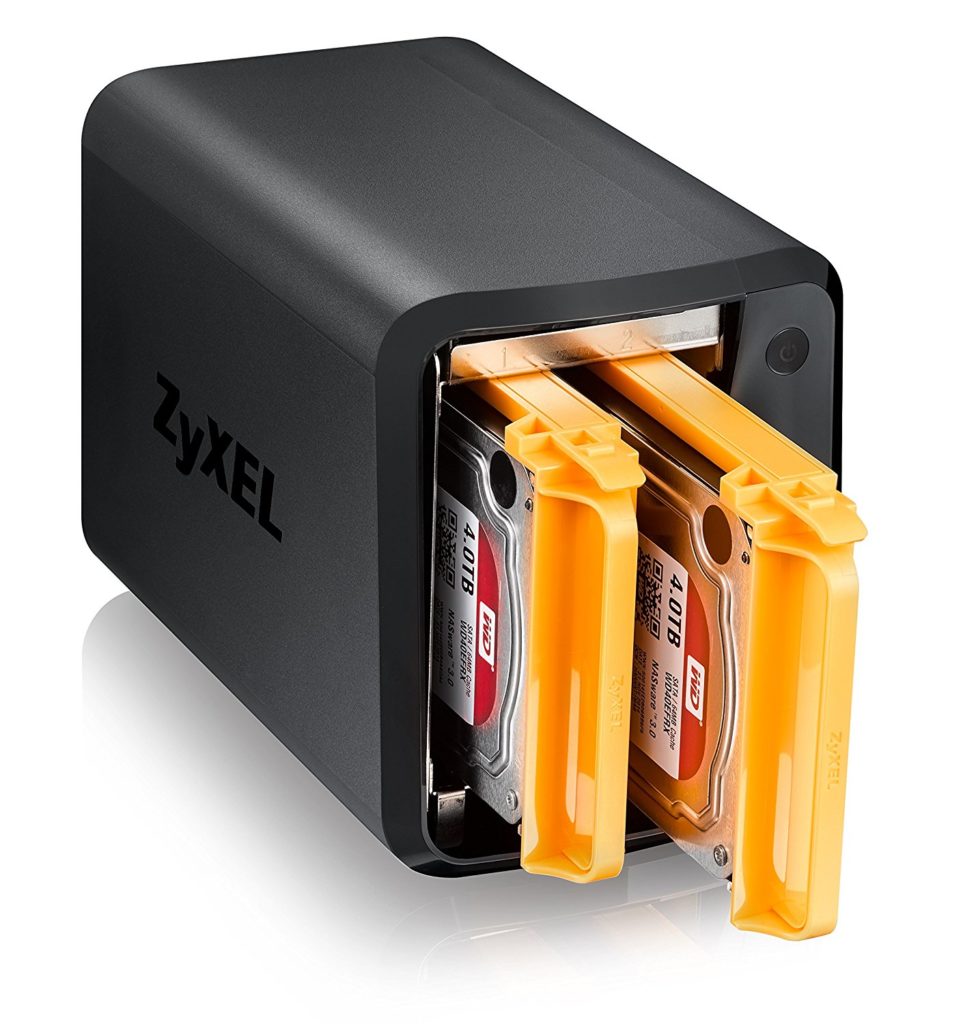 Zyxel NAS520 2 Bay Personal Cloud NAS Storage (1.2 GHz Dual-Core CPU) 5 ...