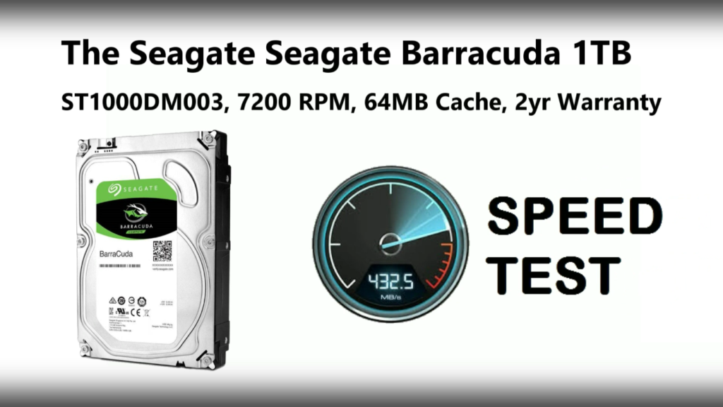 Seagate Desktop 1TB Speed Test with Black Magic ST1000DM003 – NAS Compares