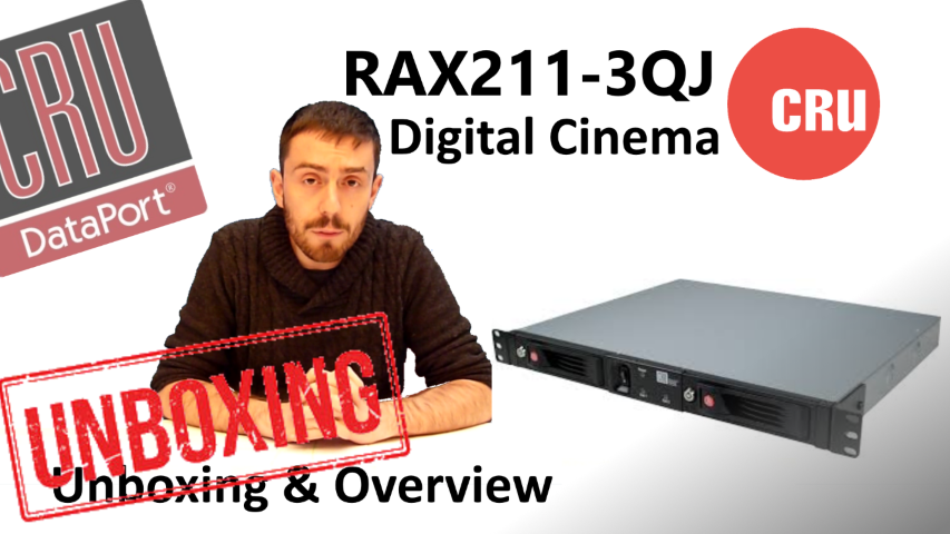 The CRU-DataPort RAX211-3QJ DP10 2-Bay Rack Unboxing, Walkthrough and ...