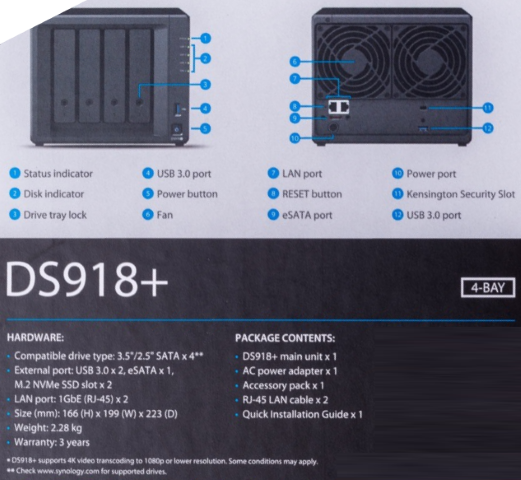 ds918+connections – NAS Compares
