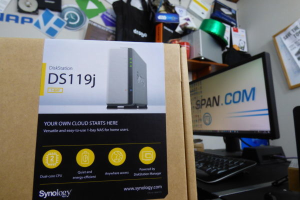 Unboxing the Synology DS119j 1-Bay NAS – NAS Compares