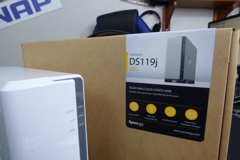 Unboxing the Synology DS119j 1-Bay NAS – NAS Compares