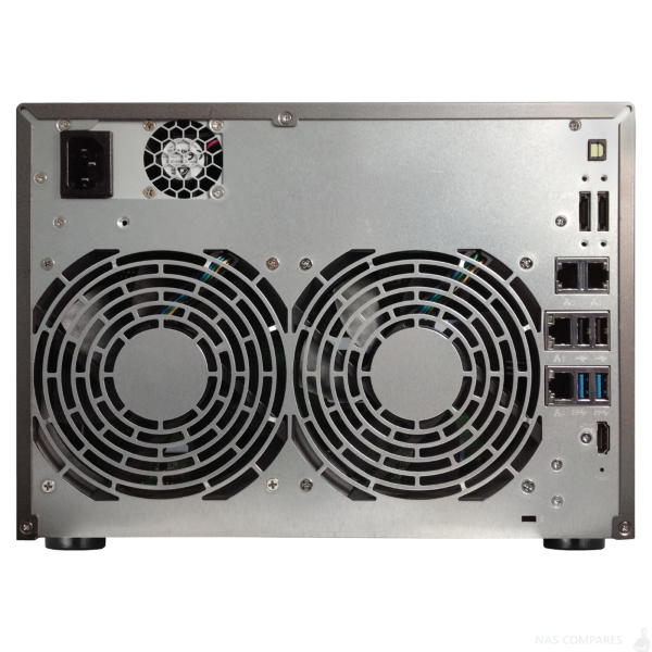 Asustor NAS AS6510T – 10-Bay BACK – NAS Compares