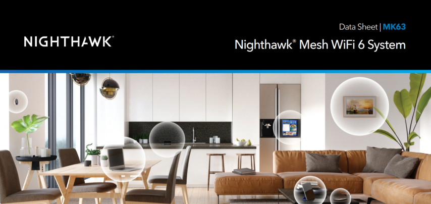 New Nighthawk MK63 Affordable Mesh WiFi 6 Router Revealed – NAS Compares