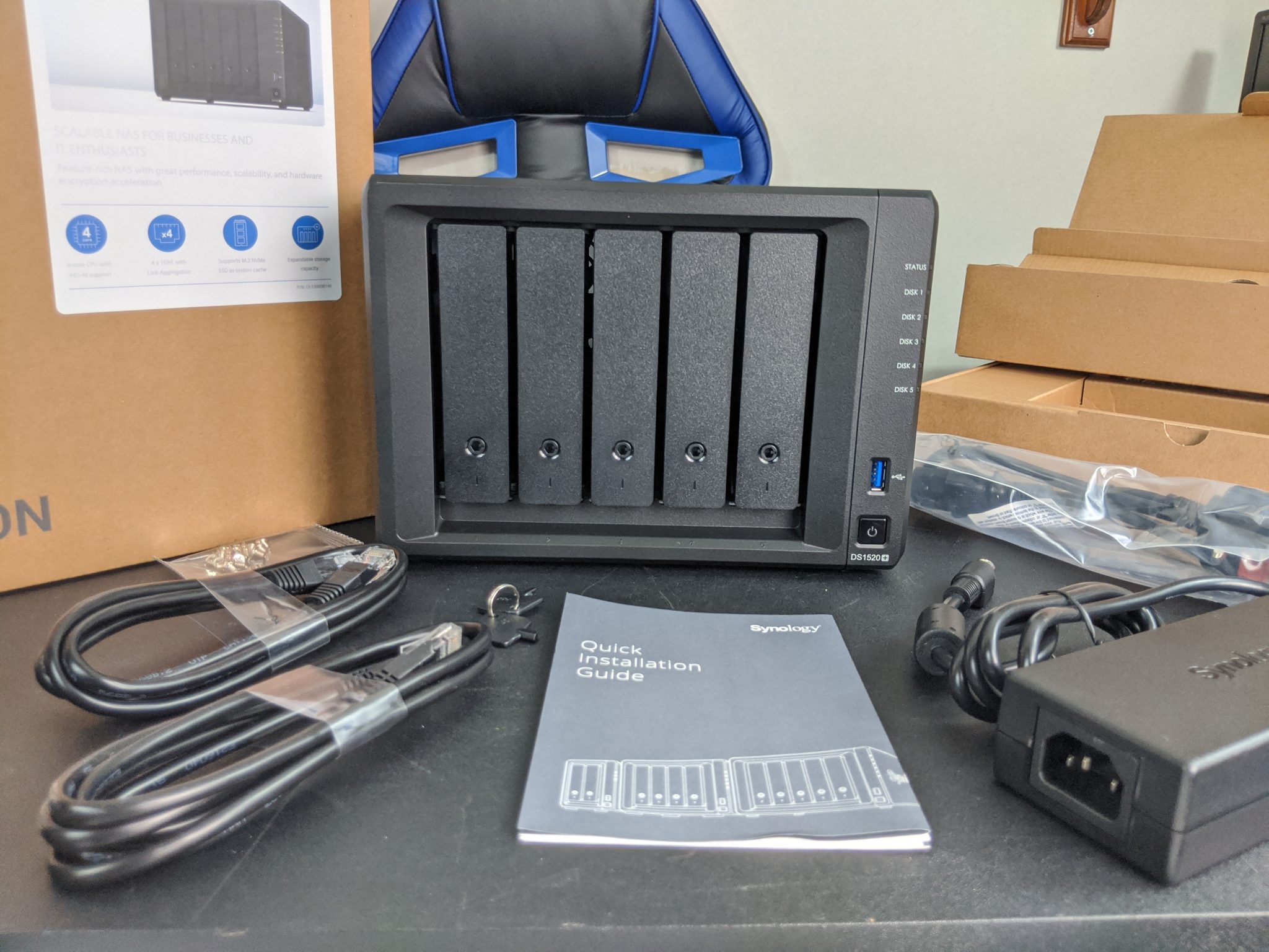 Synology DS1520+ NAS Hardware Review – NAS Compares