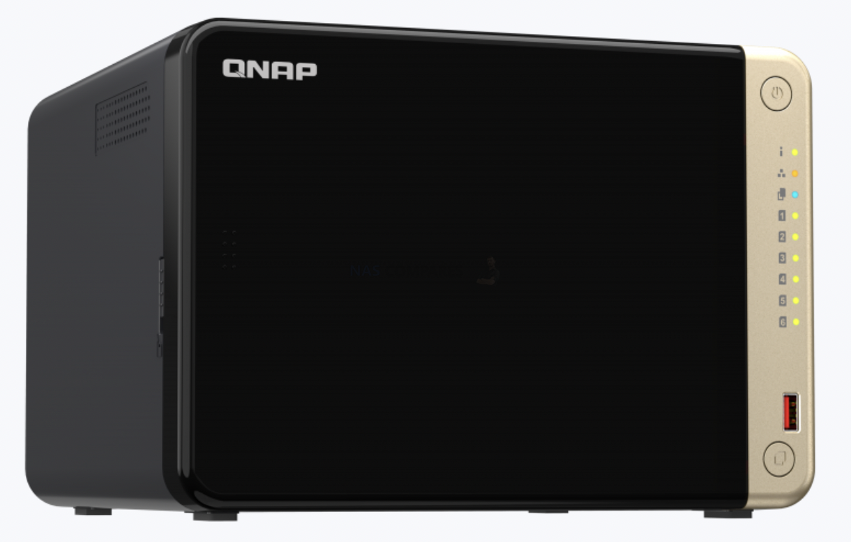Qnap TS-664 quad-core 2.5GbE NAS with M.2 NVMe cache – NAS Compares
