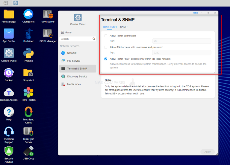 Terramaster TOS 5 Software Review – NAS Compares
