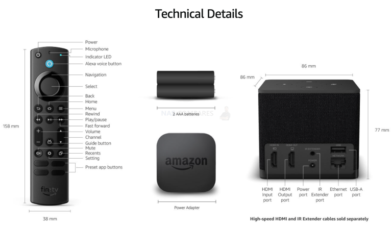 Fire TV Cube (3rd Gen) specs – now with Wi-Fi 6E and HDMI in+out – NAS ...