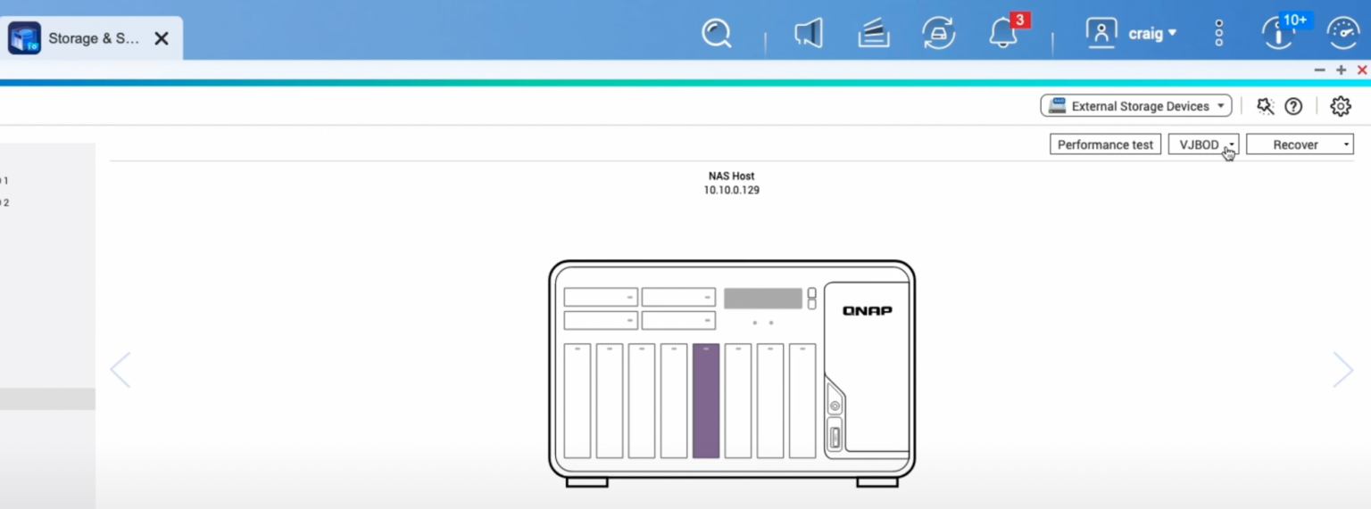 Mount a network drive on a Qnap from another NAS – NAS Compares