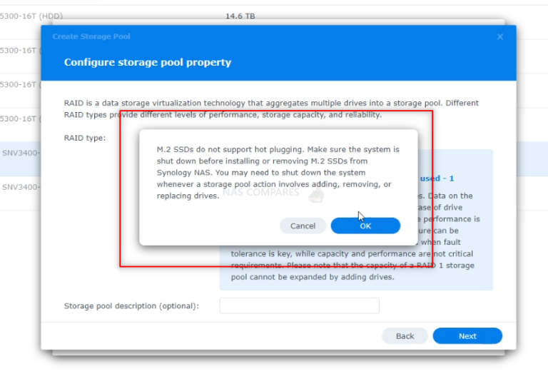 Synology DS923+ NAS – M.2 NVMe SSDs Storage Pools – UPDATE – NAS Compares