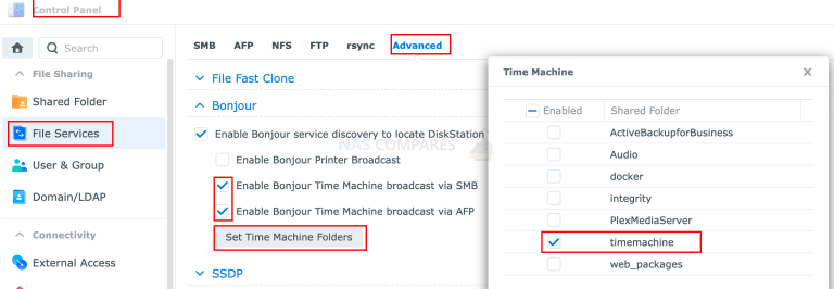 How to set up Time machine backup on Synology NAS – NAS Compares