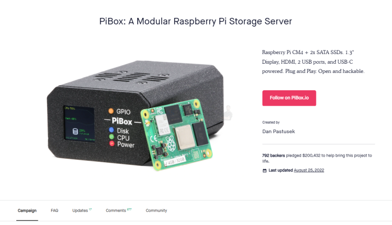 History of NAS Kickstarter Campaigns! – NAS Compares