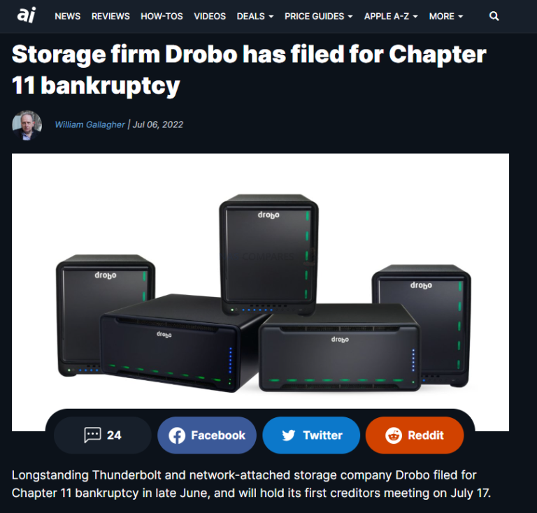 Drobo, What Went Wrong? THE WHOLE STORY! WHAT WENT WRONG? – NAS Compares