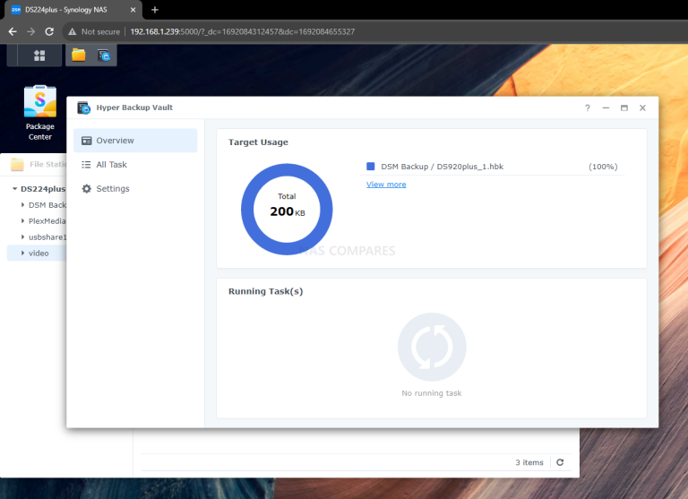 How To Fully Backup Synology Dsm System Image With Hyper Backup To Another Synology Nas Nas