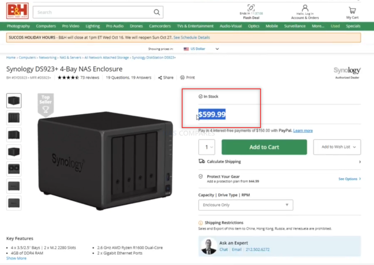 Synology vs UniFi UNAS Pro – BIG NAS COMPARISON – NAS Compares