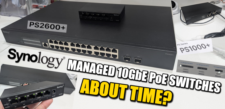 Synology PS Series Managed 10GbE PoE Network Switches Revealed – NAS ...