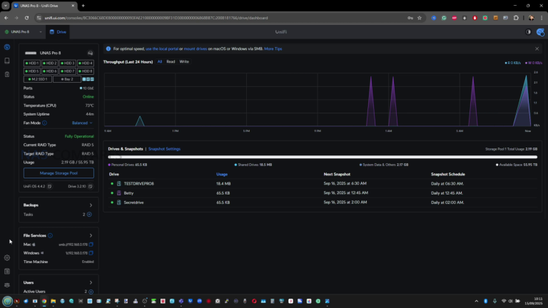 UniFi UNAS Pro 8 Review – NAS Compares